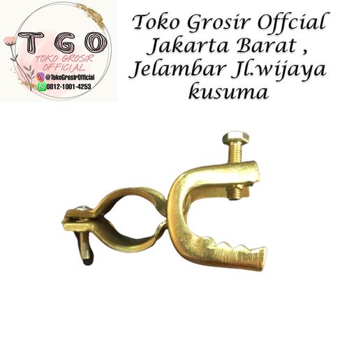 Jual klem buaya / 1s / klem pyluck / klem beam / klem piluk- 20 mm (1/2 ...