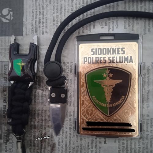 Jual lencana id card dokkes polri - Jakarta Selatan - calla_uniku ...