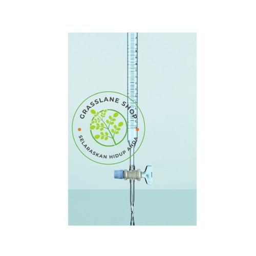 Jual Buret 25 ml Clear With Schellbach Stripe PTFE Key Class AS Duran ...