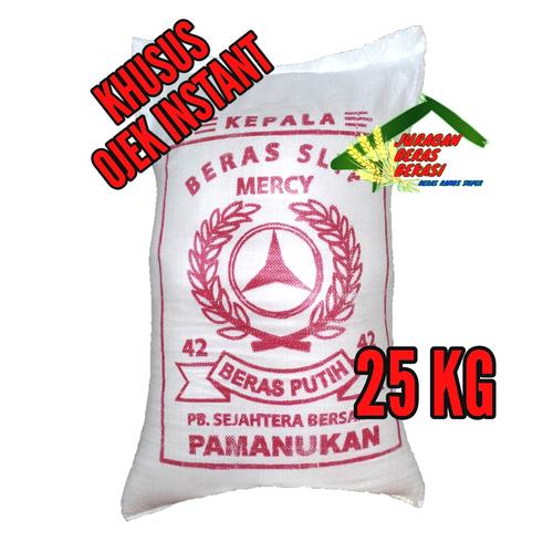 Jual BERAS PERAK/PERA PADANG SUPER CAP MERCY 25KG MURAH - 25liter ...