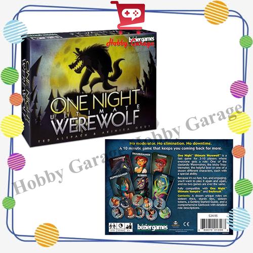 Jual Board Game One Night Ultimate Werewolf Card Games - Jakarta Barat ...