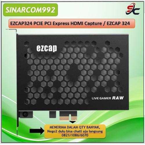 Jual EZCAP324 PCIE PCI Express HDMI Capture / EZCAP 324 - EZCAP ...