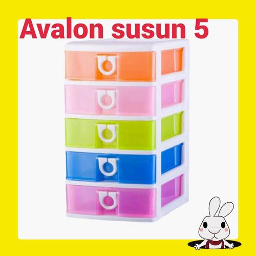Jual Rak Container/Kontainer Laci Jumbo Large, Avalon, Susun 5 ...