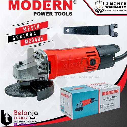 Jual MODERN M 2340 V Gerinda Tangan 4" Gurinda Tangan Variabel speed ...