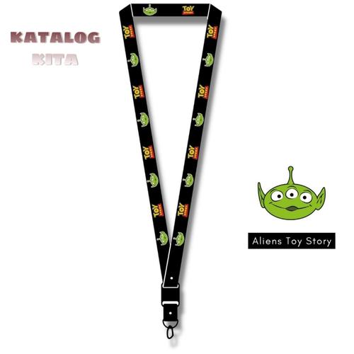 Jual Lanyard Alien Toy Story tali lanyard kartun gantungan kunci name ...