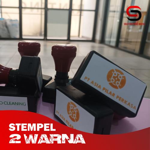 Jual Stempel Flash Custom 2 Warna - Kab. Tangerang - Solution Print ...