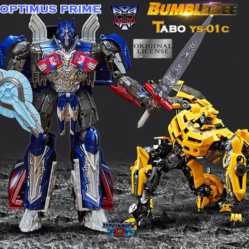 Jual Mainan Action Figure Robot Transformers Optimus Prime Bumblebee ...