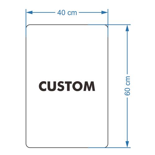 Jual Rambu / Sign Custom Ukuran 40cm x 60cm - Plat Alumunium - Kota ...