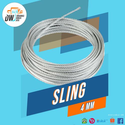Jual Kawat Sling Non Rotating 4 Mm/Milimeter - Jakarta Barat - Dinamika ...