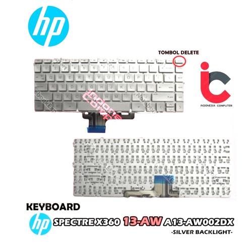 Jual Keyboard Hp 13-AW Hp Spectre x360 13-AW 13-AW002DX Backlight ...