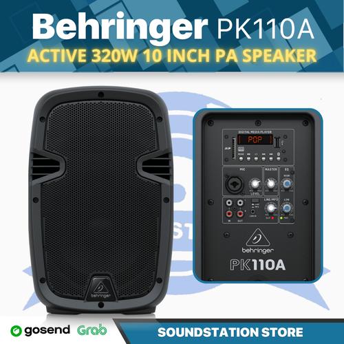 Promo Behringer PK110A Active 320W 10 inch PA Speaker | Spiker Aktif PK110 A Cicil 0% 3x - Kota ...