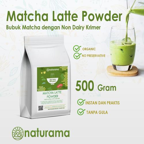 Jual Matcha Latte Powder - Bubuk Matcha dengan Non Dairy Ceamer 500gr ...