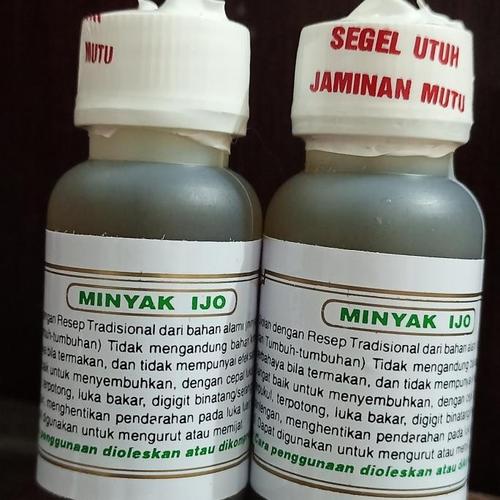 Jual BEST QUALITY MINYAK HERBAL TRADISIONAL - MINYAK IJO ( BOTOL KECIL ...