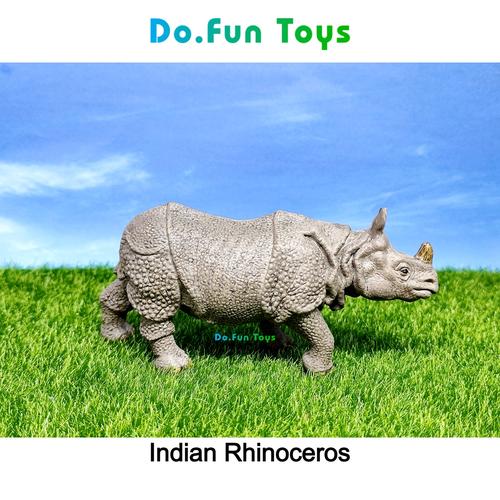 Jual Indian Rhinoceros Animal Figure / Miniatur Binatang Badak India ...