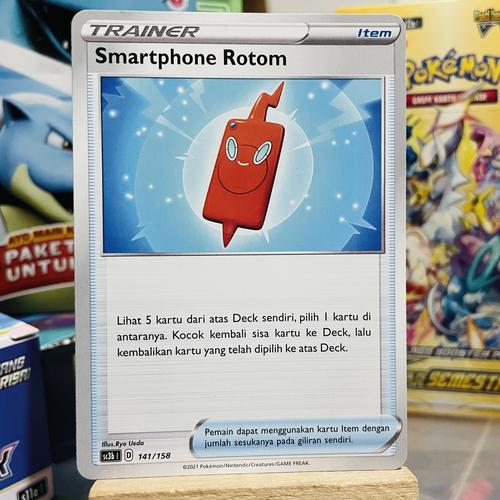 Jual Smartphone rotom Kartu Pokemon Indonesia TCG card - Kota Tangerang - Tokutoys | Tokopedia