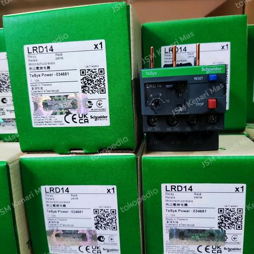Jual LRD14 Thermal Overload Relay 7A -10A Schneider - Jakarta Pusat ...