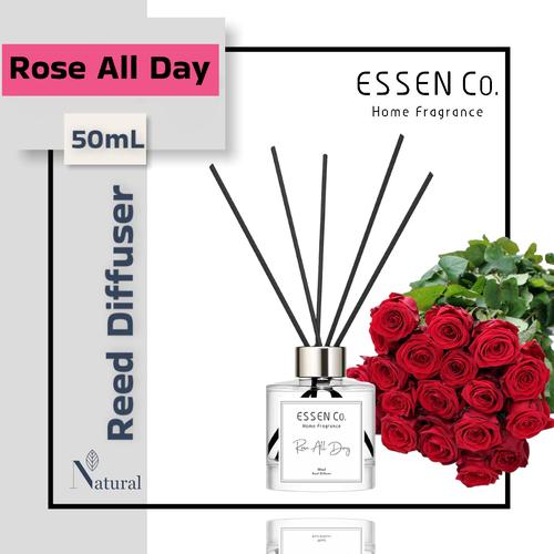Promo Reed Diffuser Aromatherapy Essen Co Rose Pengharum Ruangan Aromaterapi - +Tambah Box, 50 ...