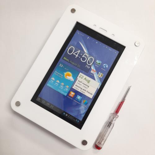 Jual Wall Mount Acrylic Tablet Holder / Holder Tablet Dinding - dibawah ...