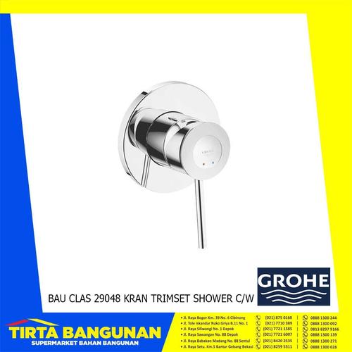 Promo GROHE BAUCLASSIC SINGLE LEVER SHOWER MIXER 29048/ STOP KRAN TANAM Cicil 0% 3x - Kota Depok ...