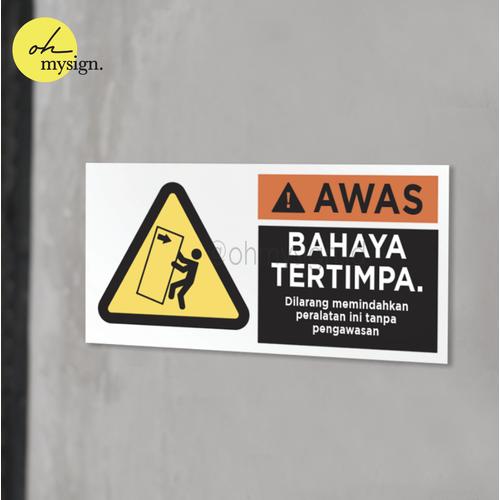 Jual Sign Safety K3 Akrilk Plat Rambu Safety Signage Papan Peringatan ...