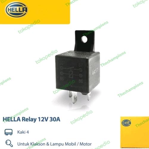 Jual RELAY HELLA 12V 4 KAKI ORIGINAL - Kab. Sidoarjo - Thechampions ...