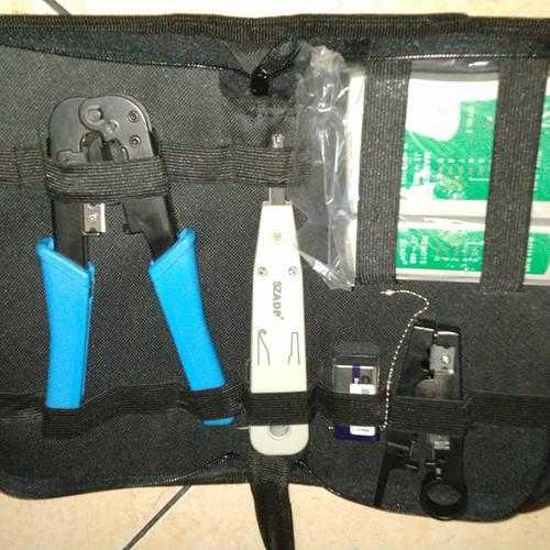 Jual OEM Tool Jaringan Network Toolkit (Punch Tool, Crimp, LAN Tester ...