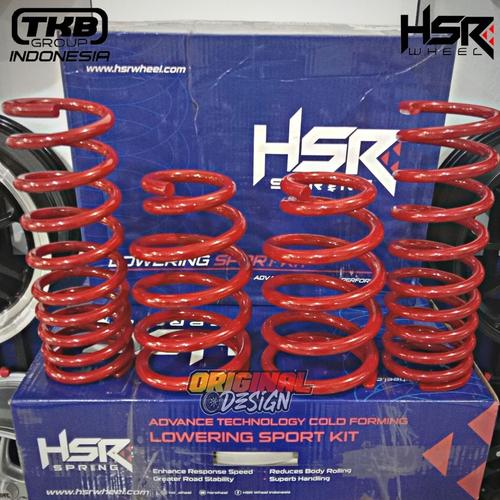 Jual Lowering Kit / Per Semi ceper HSR RED Toyota Avanza, Xenia 2004 ...