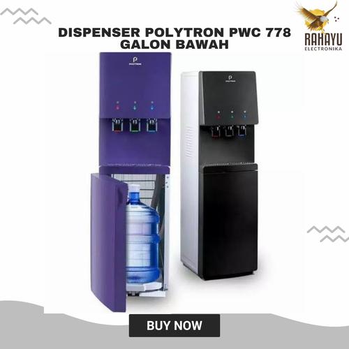 Jual DISPENSER POLYTRON PWC 778 GALON BAWAH GARANSI RESMI PWC778 - Kab ...