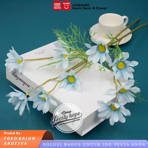 Jual Bunga Daisy / Bunga Plastik Tanaman Artificial Daisy / Bunga ...
