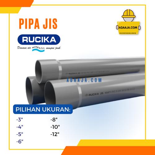 Jual Pipa PVC abu abu AW JIS 3" 4" 5" 6" 8" 10" 12" - Rucika - 3 ...
