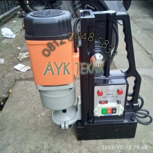 Jual promo mesin bor magnet / magnetic drill 32 - 50mm 3 phase 380V ...
