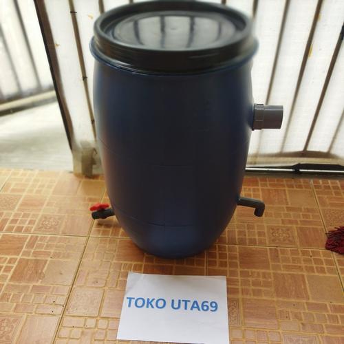 Jual ember bio filter tong kolam koi input di bawah - in 5/8 output 1 ...