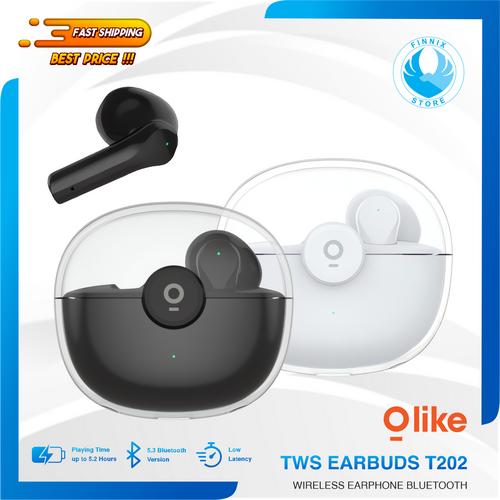 Jual Olike T202 Gaming Wireless TWS Bluetooth 5.3 Earphone Earbuds ...