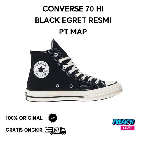 Jual Converse CT High 70s Black egret Original - Converse Original PT ...