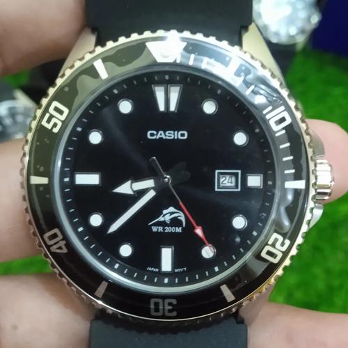 Jual Jam Tangan Casio Diver Marlin Duro series MDV-106 MDV106 - Biru ...
