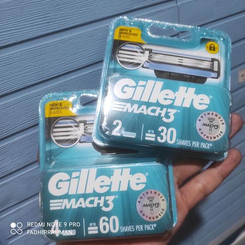 Jual gillette mach 3 refill original - isi 4 pisau - Kota Semarang ...