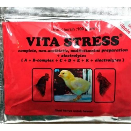 Jual Vita Stress 100 gram vitamin untuk anak ayam - Kota Medan - HOKI ...
