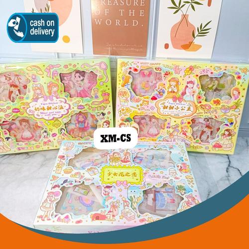 Jual Sticker BOX SENMU isi 32 lembar Set Daily Manual Cute Pattern ...