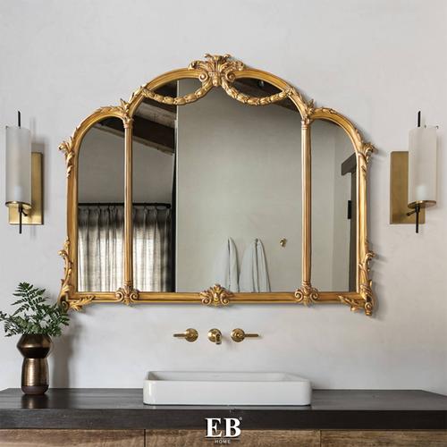 Jual Cermin Besar Antik Mewah Luxurious / Vintage Wall Mirror EB Home ...
