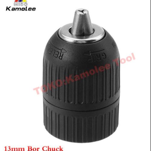 Promo Bor Logam/Chuck & Adaptor Benang-KAMOLEE-All Use Listrik - 13mm ...