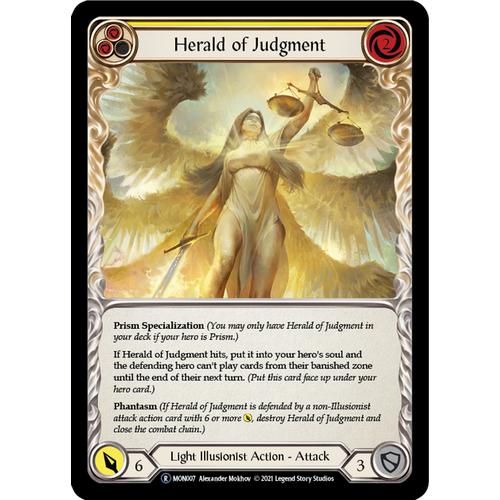 Jual Herald of Judgment [R] - Monarch - Flesh and Blood TCG - Non Foil ...