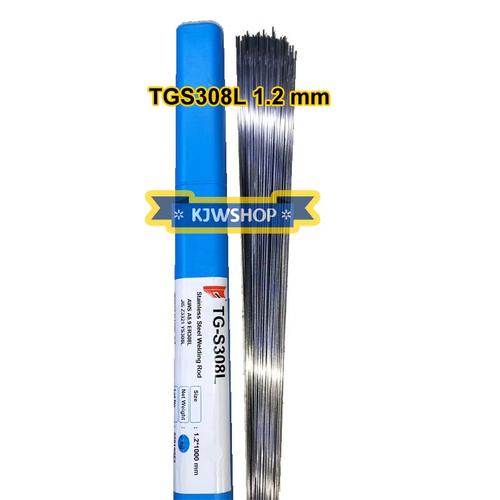 Jual Kawat Las TIG Argon Stainless Stenlis Steel 1.2 mm x 1 meter TG-S308L - 500 gram 1/2 kg ...