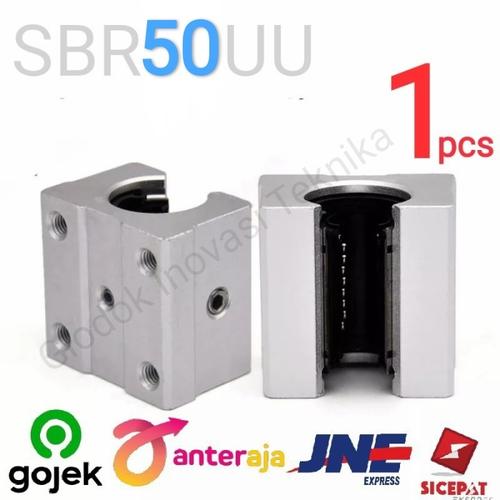 Jual SBR50UU SBR50 SBR 50 UU linear guide bearing block sliding cnc rail - Kota Depok - GLODOK ...