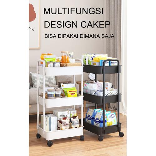 Promo HANNA RACK BY SHENAR/TROLLEY PLATIK 3 SUSUN/RAK 3 SUSUN SERBAGUNA ...