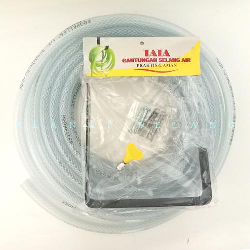 Promo Paket Selang Air 1/2 Inch 10 Meter Tebal 1 MM Benang Bening - Kab ...