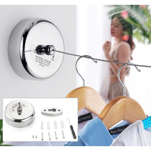 Jual Tali gantungan baju portable stainless -rak handuk jemuran ...