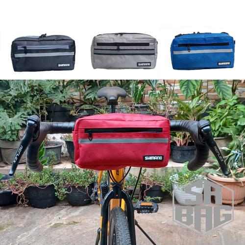 Jual Tas Sepeda Depan Tas Setang Sepeda Tas Handlebar - Merah - Kab ...