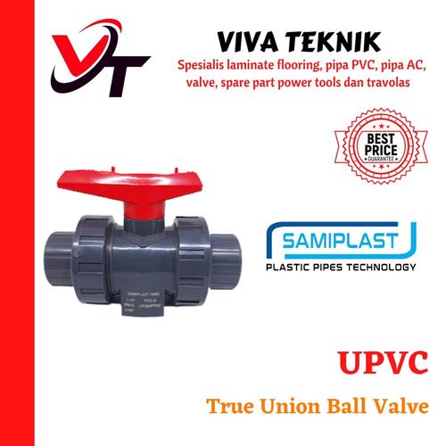 Jual UPVC True Union Ball Valve PVC Treaded Samiplast - DN100 ( 4 ...