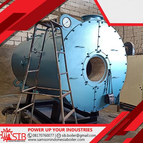 Jual STEAM BOILER SECOND 2000 KG/JAM + TUNGKU BARU BIOMASS BATU BARA ...
