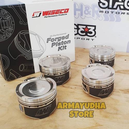 Jual Piston kit WISECO honda Lseries L15 Jazz GE8 GK5 Turbo Low Comp ...